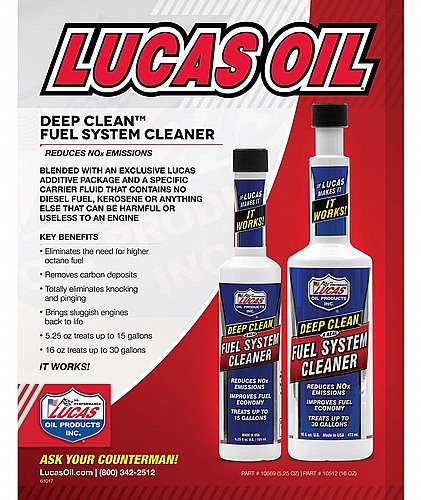 Just Motor - מבית אבי חלקי חילוף | תוסף דלק בנזין LUCAS DEEP CLEAN FUEL ...