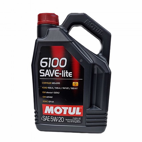 Just Motor - מבית אבי חלקי חילוף | שמן מנוע MOTUL 6100 SAVE-LITE 5W20