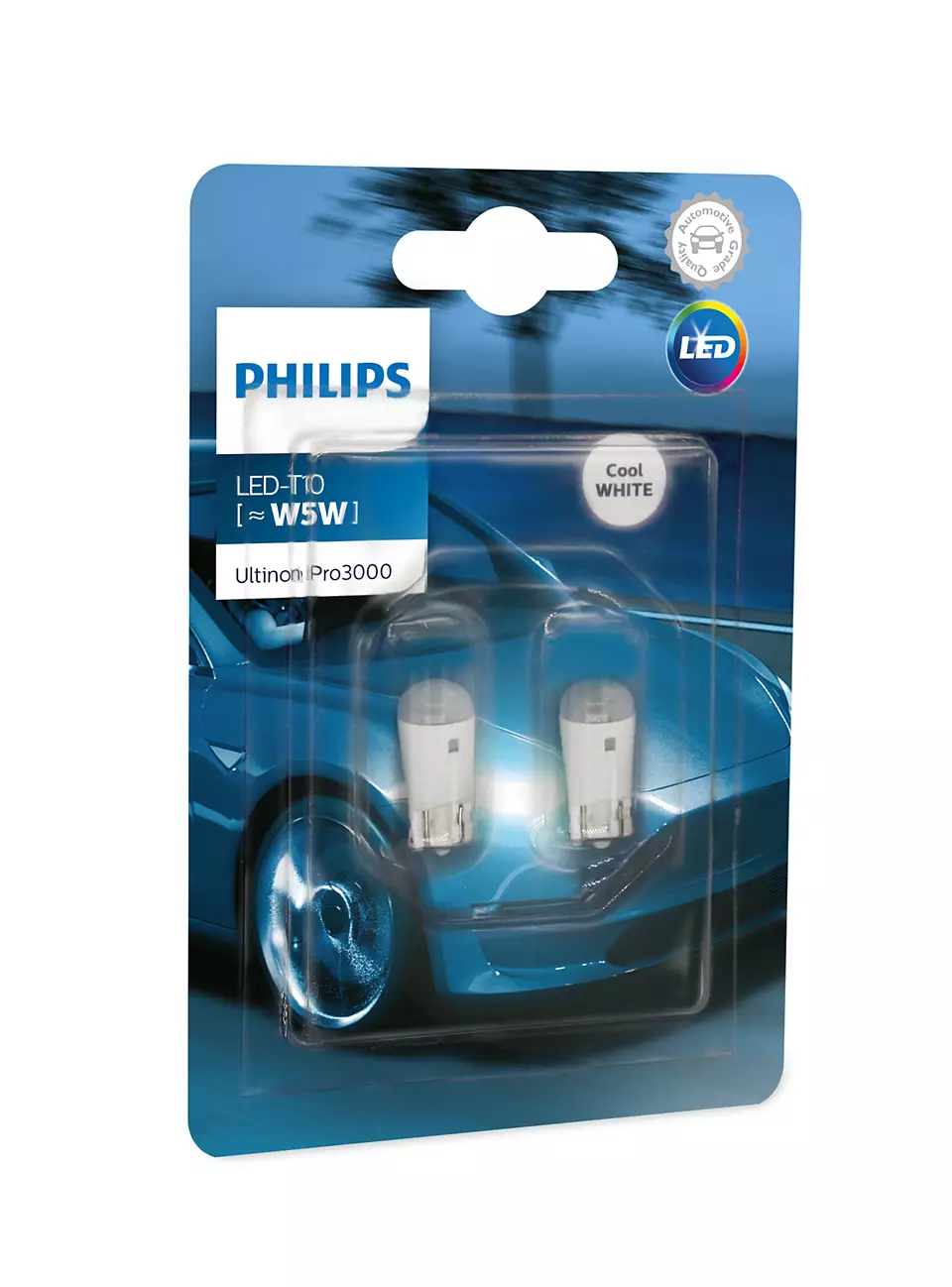 Just Motor - מבית אבי חלקי חילוף | זוג נורות חניה לד PHILIPS LED W5W