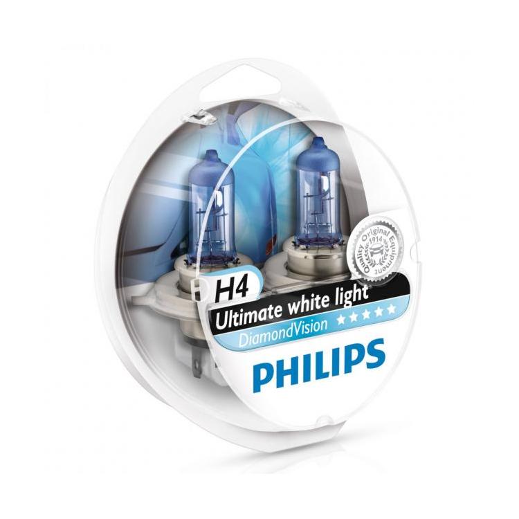 Just Motor - מבית אבי חלקי חילוף | סט נורות לרכב Philips Diamond Vision ...