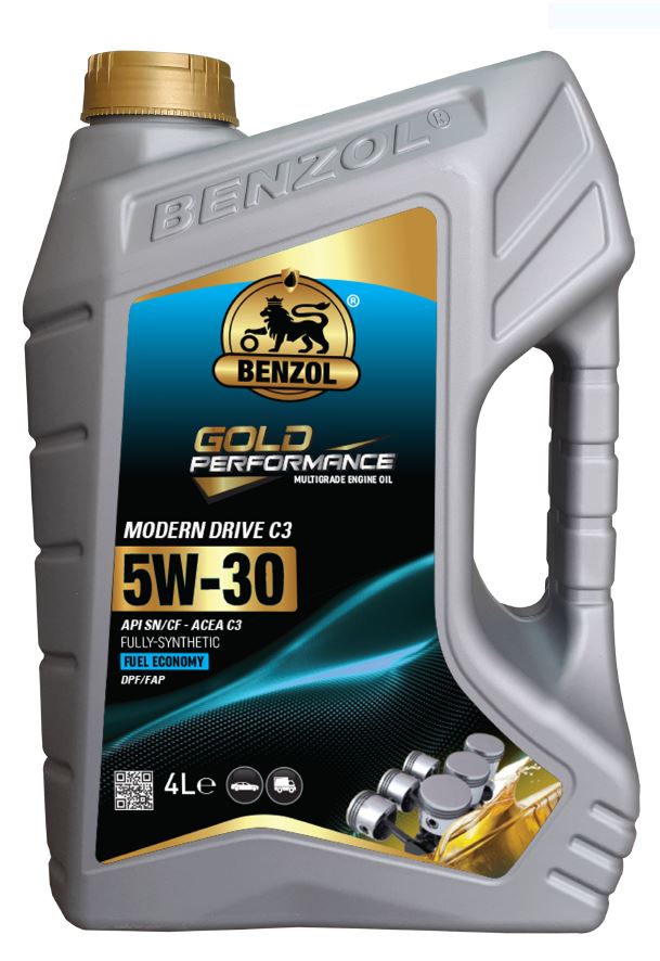 Just Motor - מבית אבי חלקי חילוף | שמן מנוע BENZOL GOLD 4L 5W30