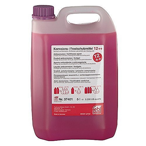 Just Motor - מבית אבי חלקי חילוף | נוזל קירור ++FEBI G12 תרכיז 5 ליטר