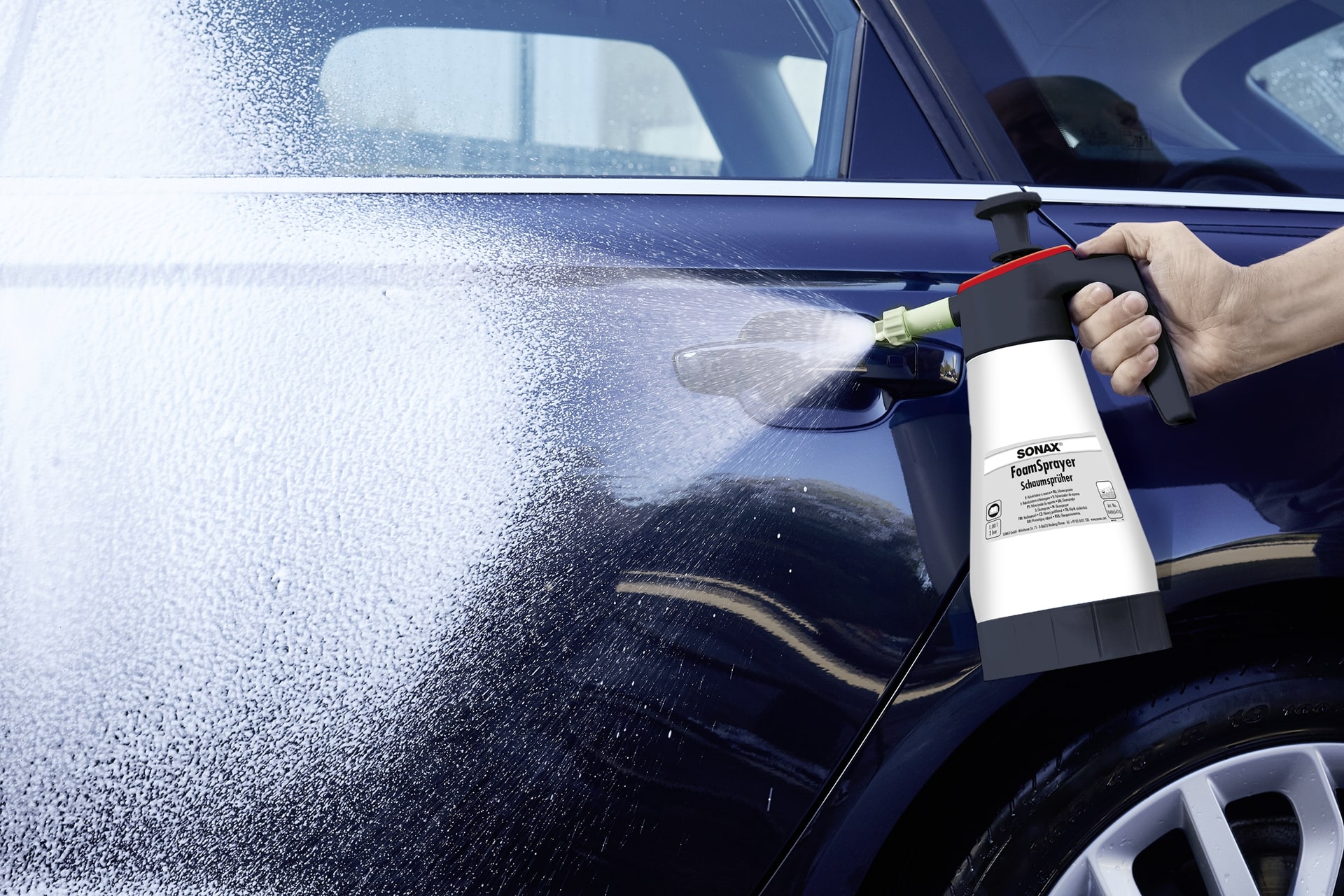 Just Motor - מבית אבי חלקי חילוף | מקציף ידני מקצועי SONAX Foam Sprayer