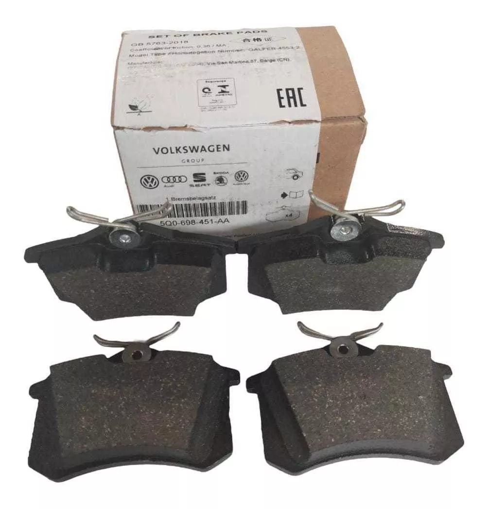 Just Motor - מבית אבי חלקי חילוף | סט רפידות בלם אחורי מקורי קבוצת VAG ...