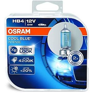 Just Motor - מבית אבי חלקי חילוף | זוג נורות OSRAM COOL BLUE INTENSE HB4