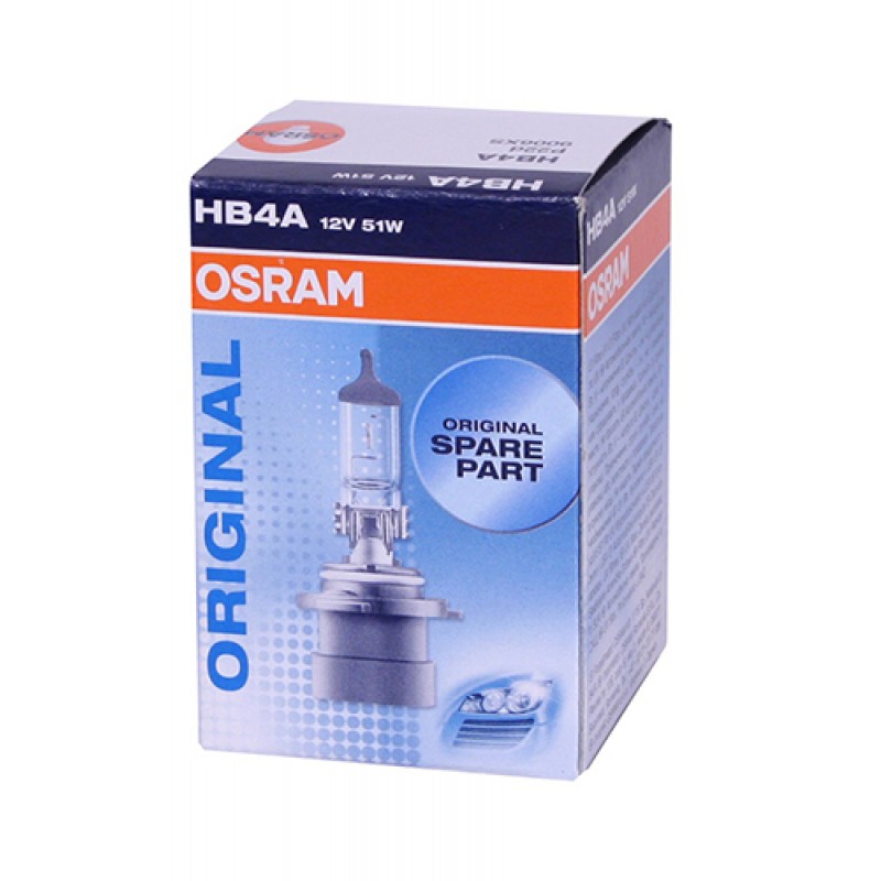 Just Motor - מבית אבי חלקי חילוף | נורה אמריקאי HB4A / 9006XS תקע ישר OSRAM