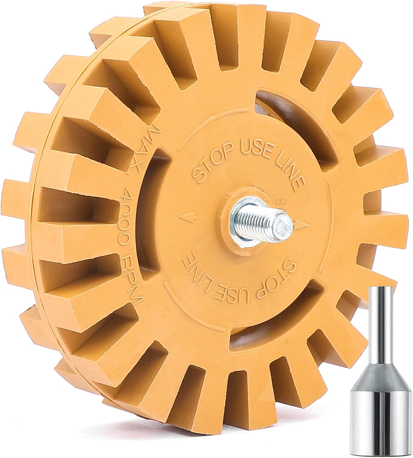 Just Motor - מבית אבי חלקי חילוף | אביזר להסרת מדבקות (אגרסיבי) Eraser Wheel