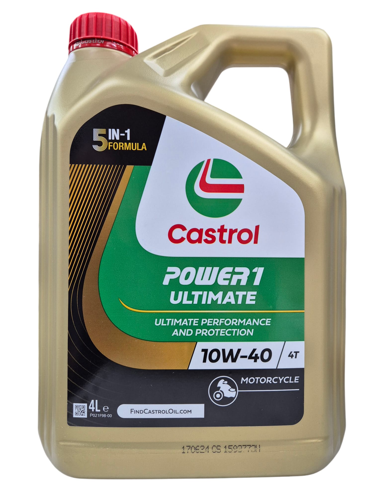 Just Motor - מבית אבי חלקי חילוף | שמן Castrol Power 1 ultimate 4T 10W40
