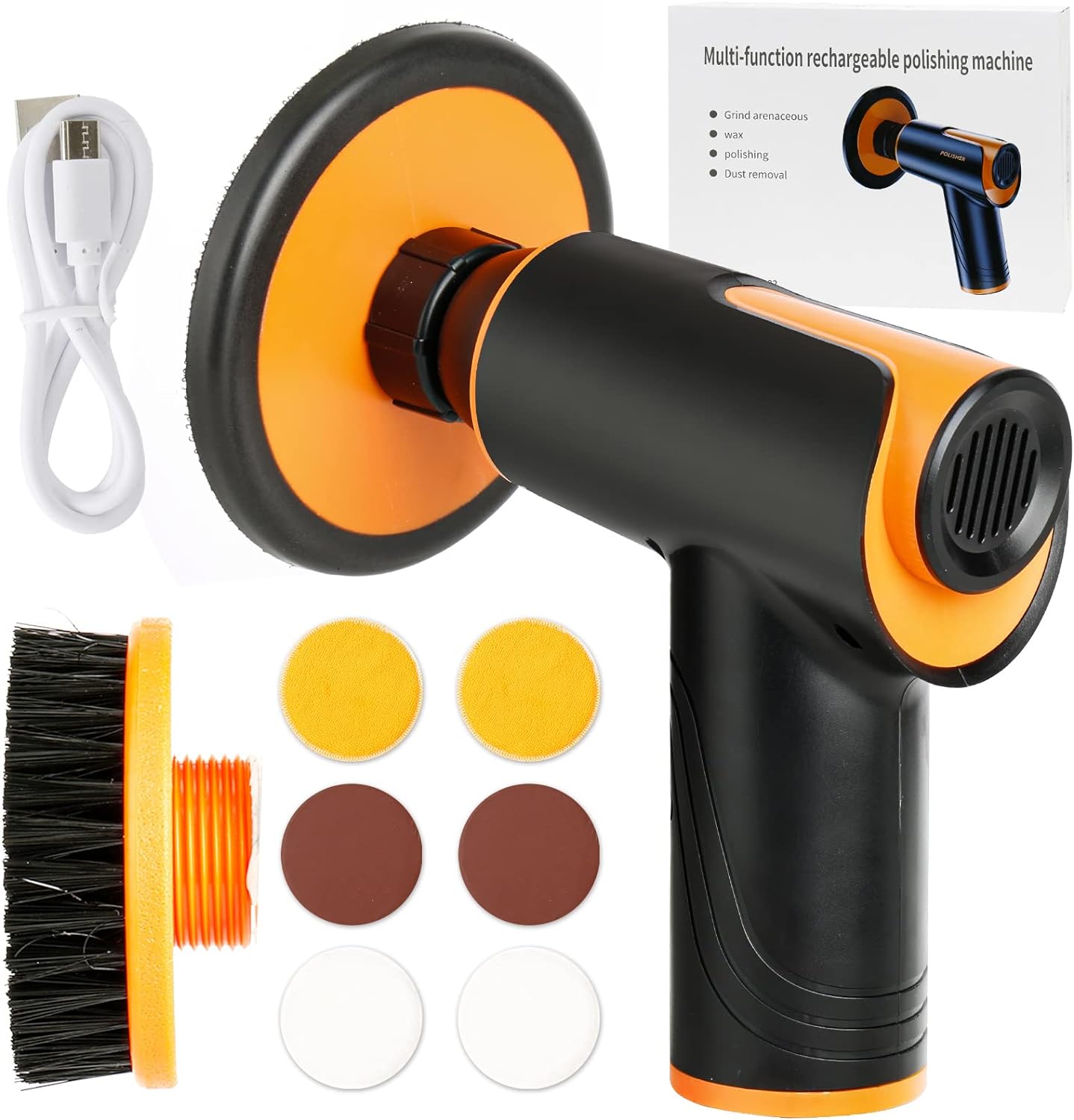 Just Motor - מבית אבי חלקי חילוף | ערכת פולישר מיני ''4.5 נטען + אביזרים TR-5002